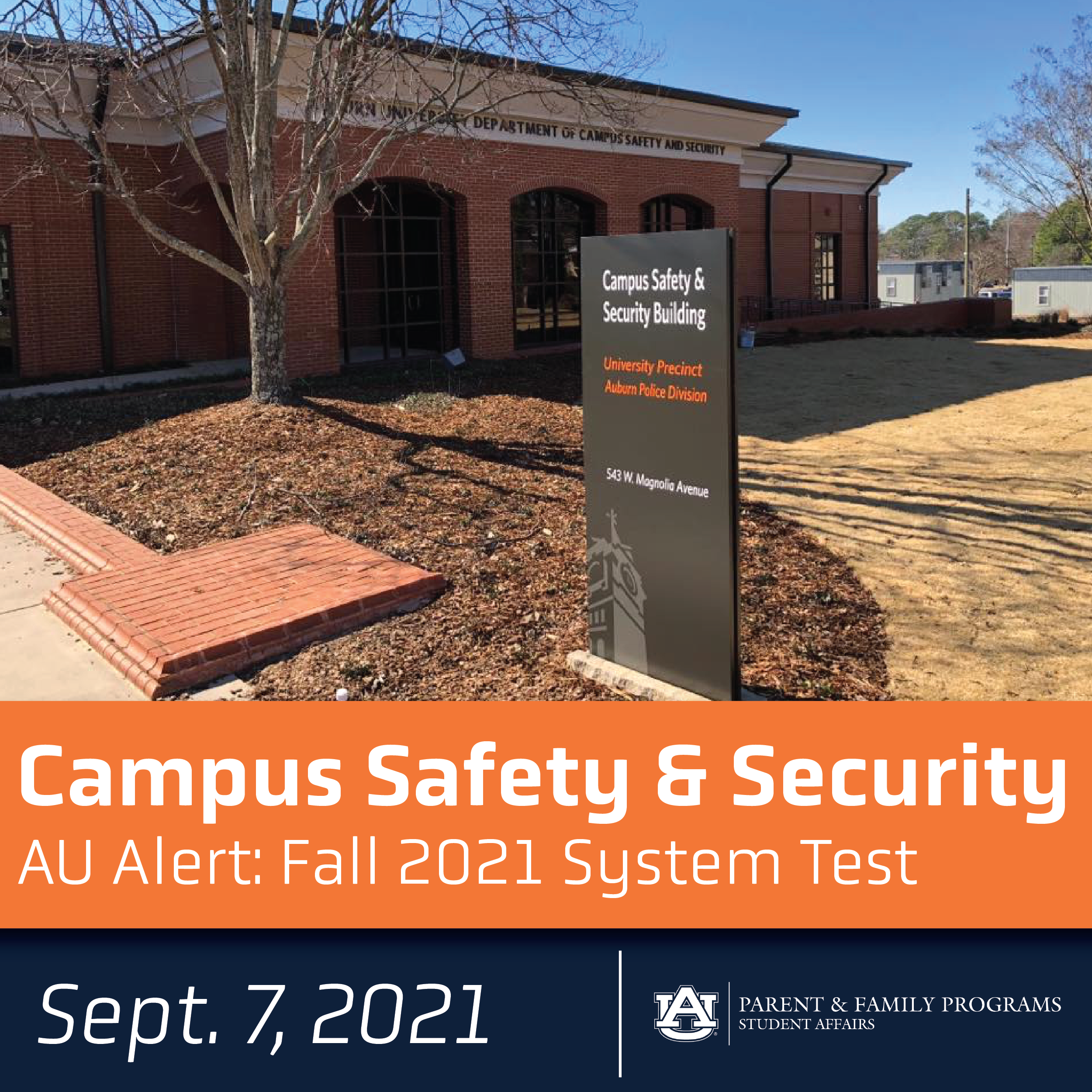 Fall 2021 AU Alert Test | Auburn Family Portal