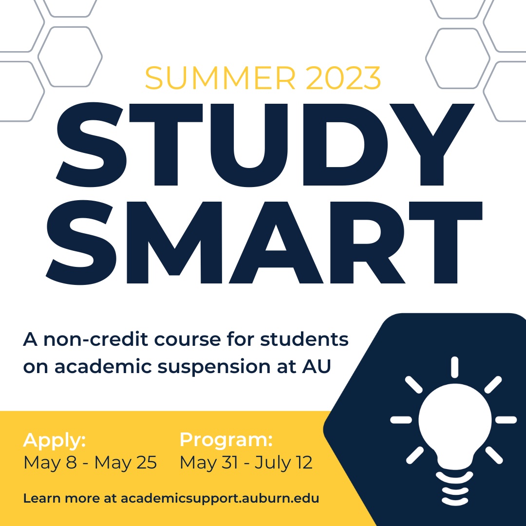 Study Smart Summer Program Information | Summer | Auburn Family Portal