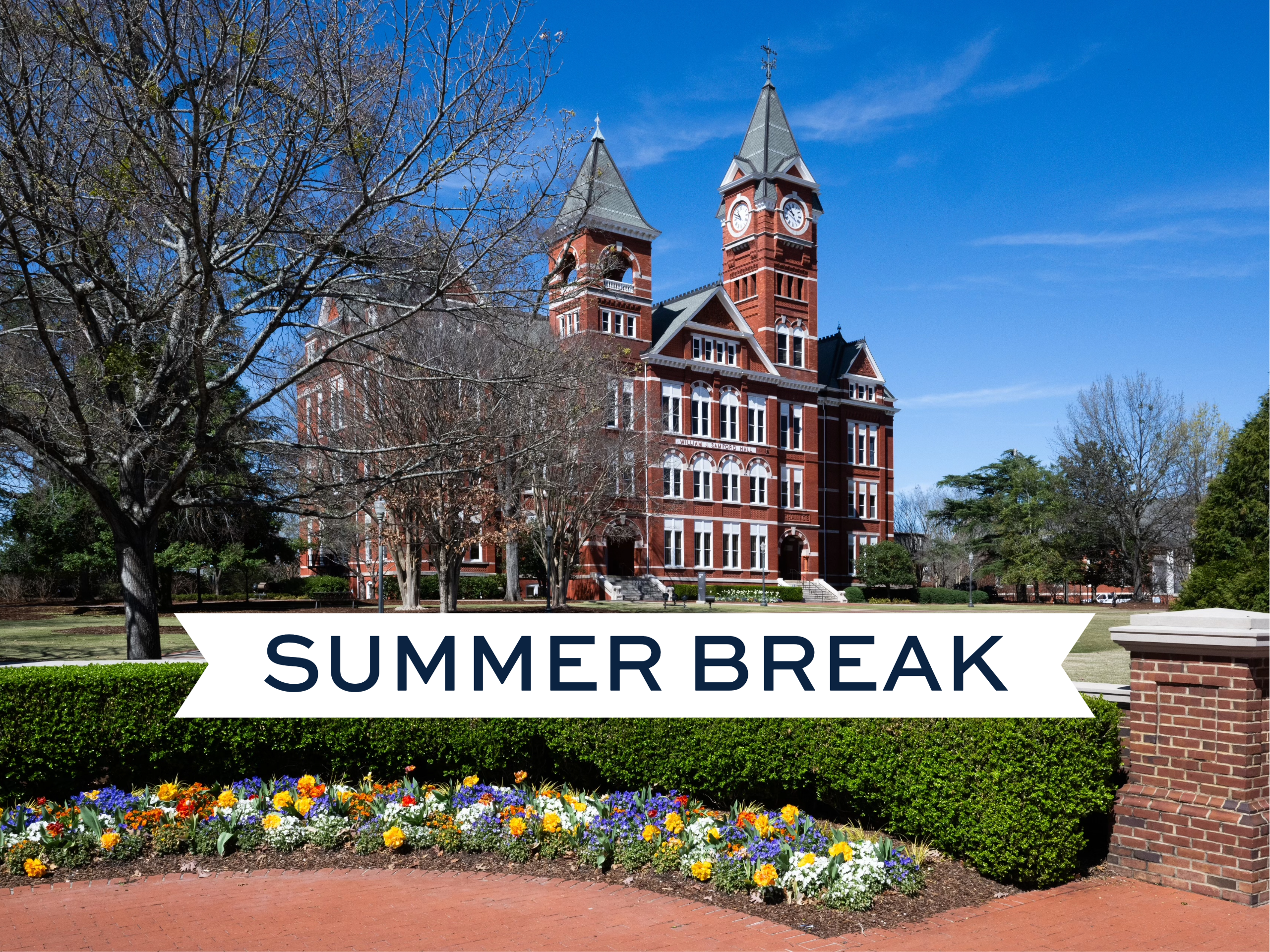 Summer Break | Auburn Family Portal