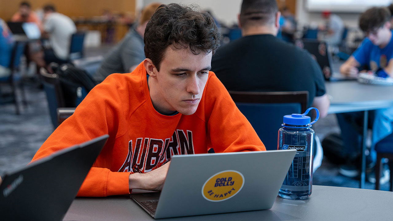 Cracking codes, tracking threats | Auburn Family Portal