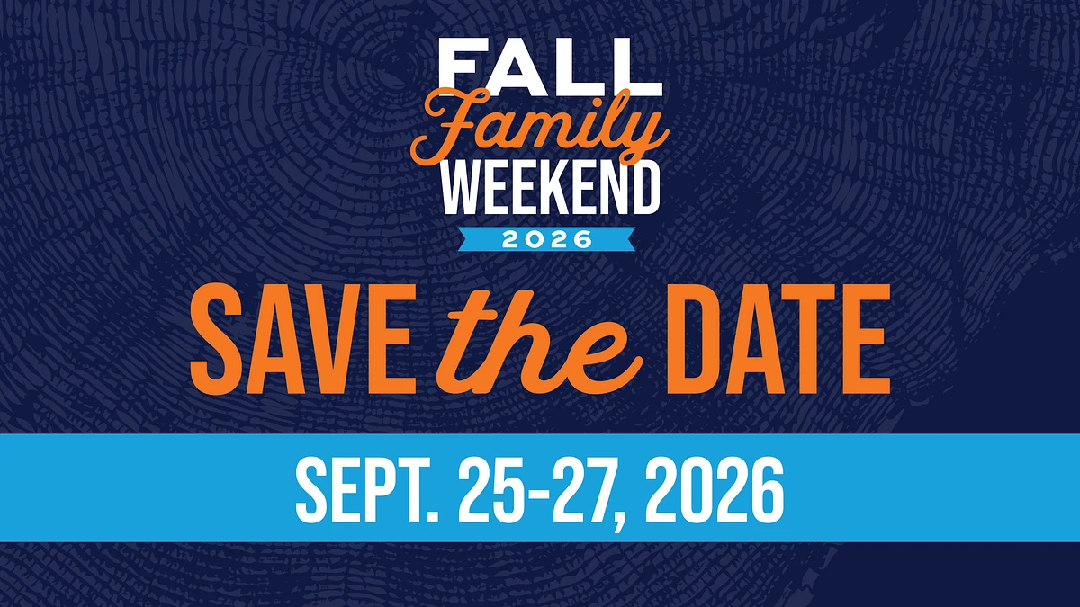 Save the Date: Fall Family Weekend 2026 | Sept. | Auburn Family Portal